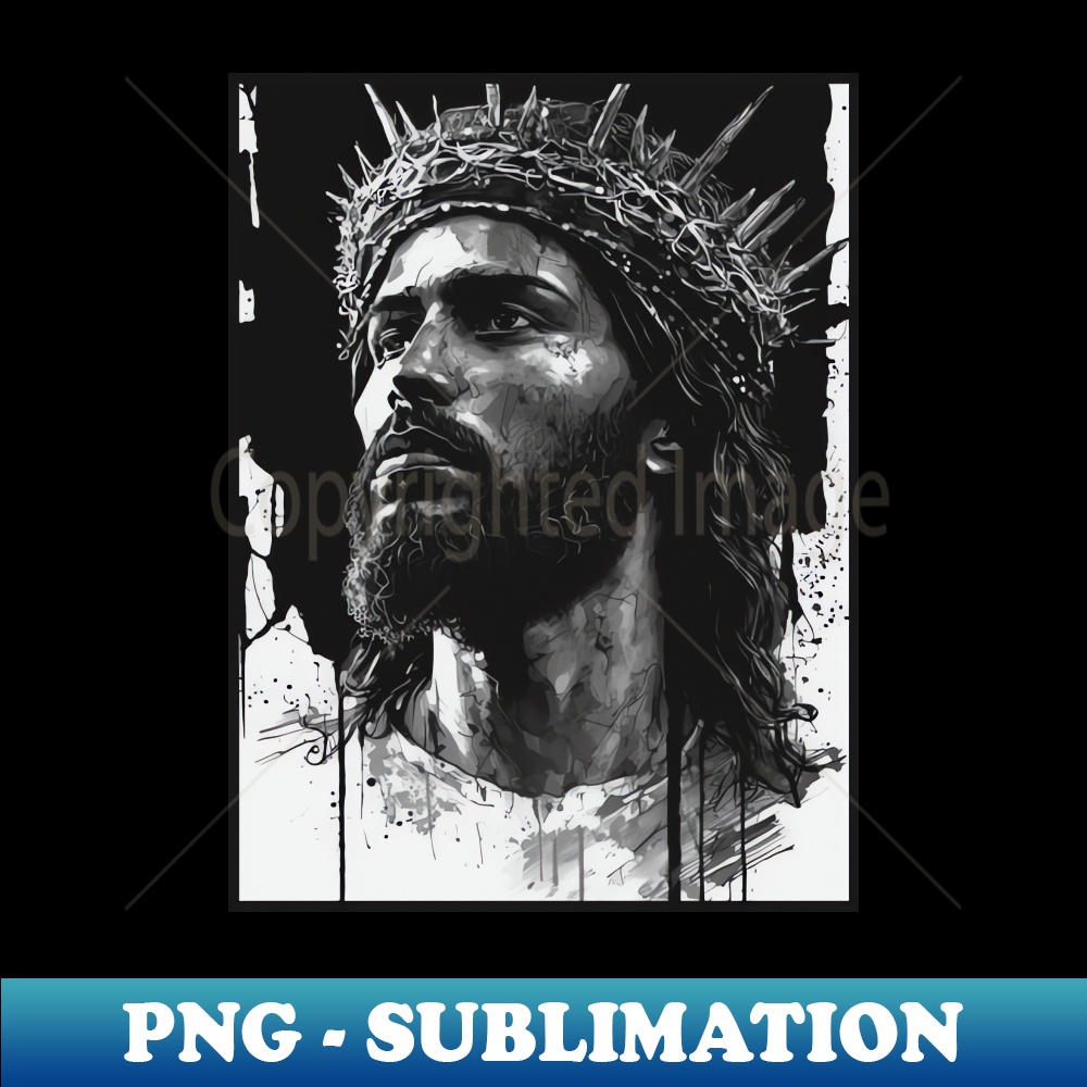 Jesus Christ Wearing Crown of Thorns - Signature Sublimation | Inspire ...