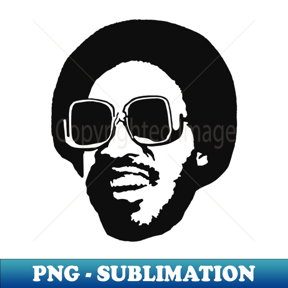 Stevie Wonder - PNG Transparent Sublimation Design - Capture | Inspire ...