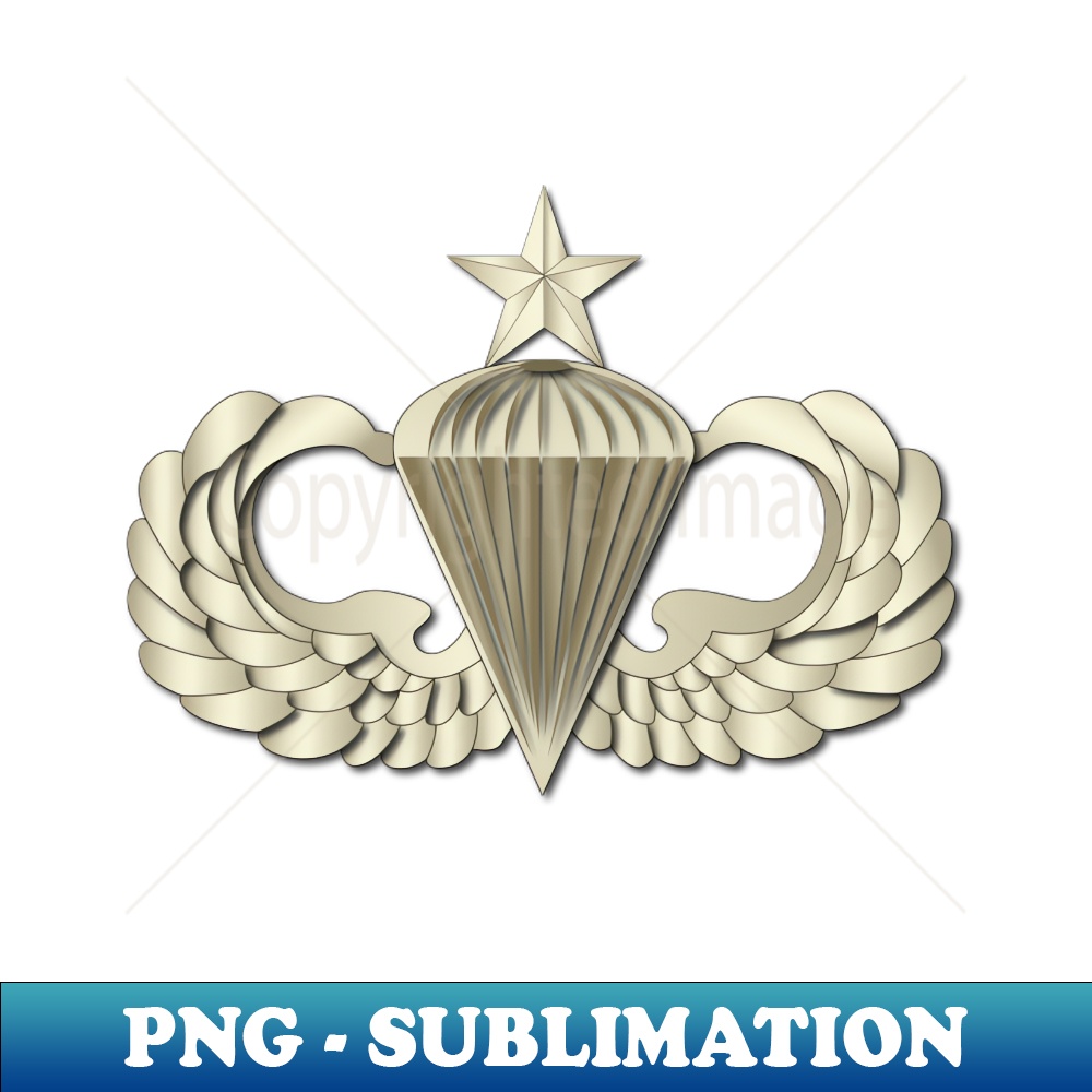 Senior Airborne Wings - PNG Transparent Sublimation Design - | Inspire ...