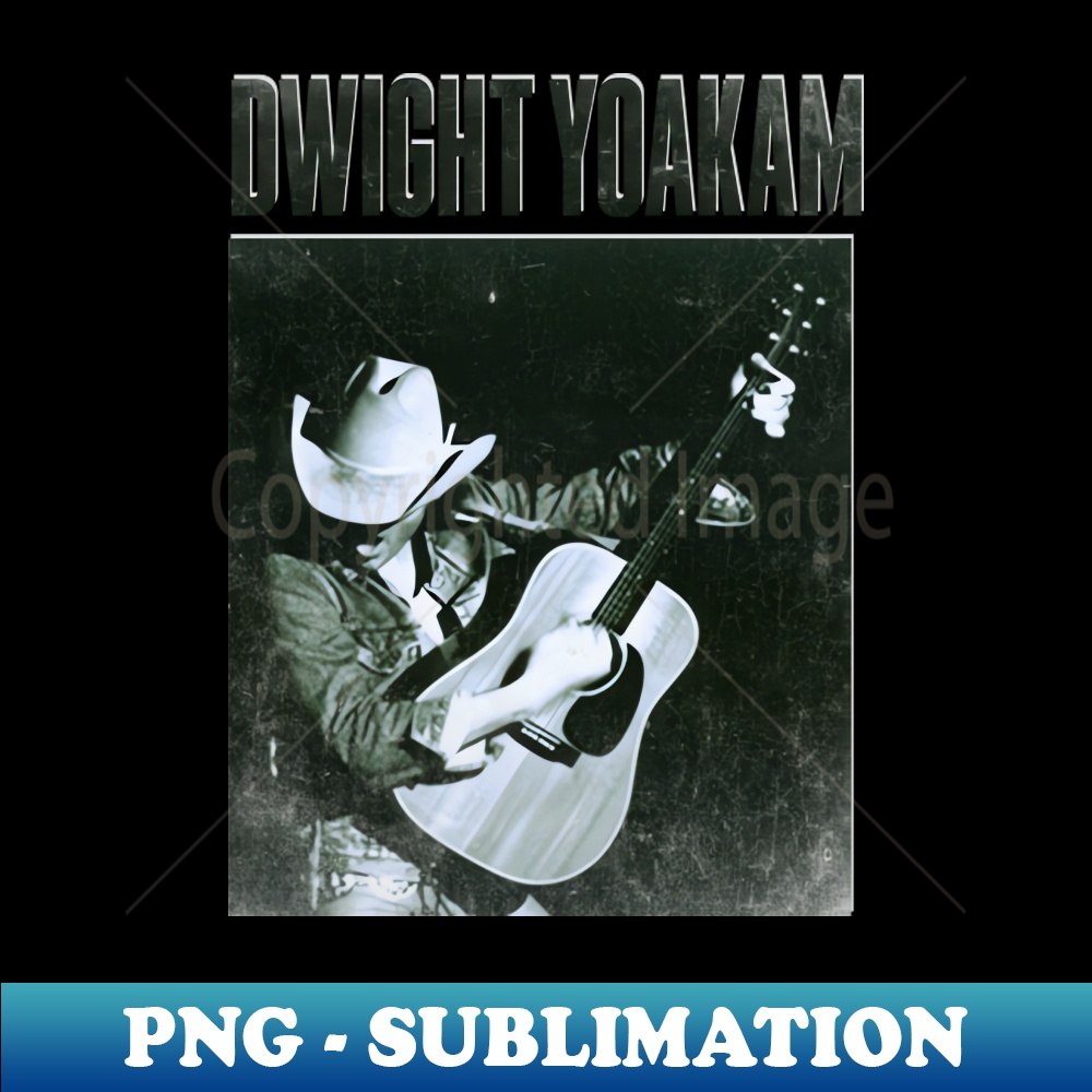 Dwight Yoakam Country Retro - PNG Transparent Digital Downl | Inspire Uplift