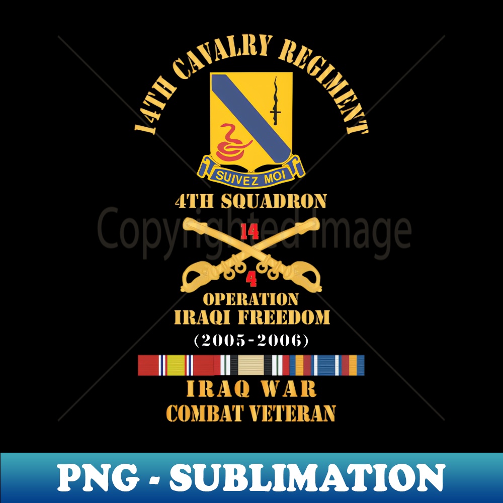 Army - 14th Cavalry Regiment w Cav Br - 4th Squadron - OIF - | Inspire ...