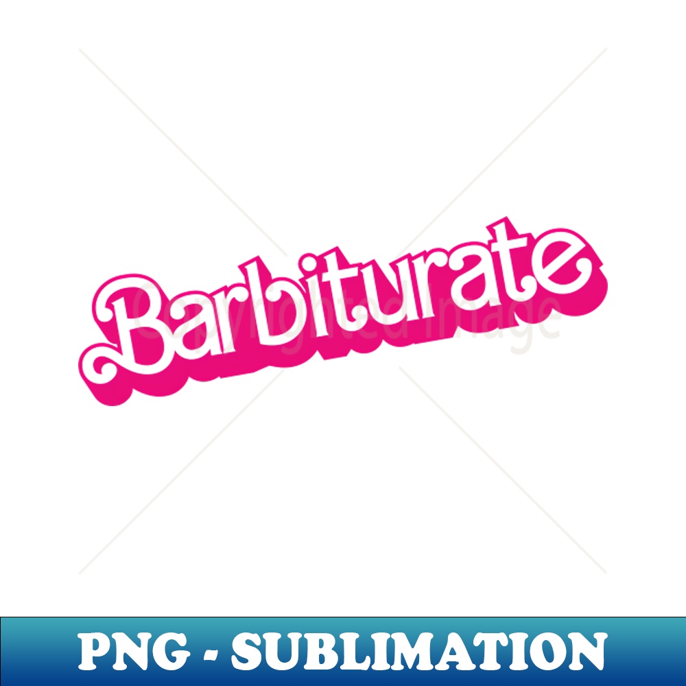Barbie logo-barbiturate - Instant Sublimation Digital Downlo | Inspire ...