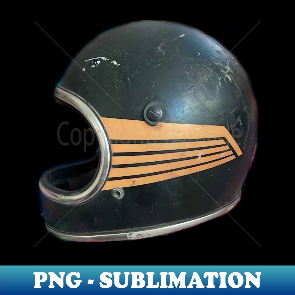 Vintage Old School Motorcycle Helmet Retro Motor Cycle Helm | Inspire ...