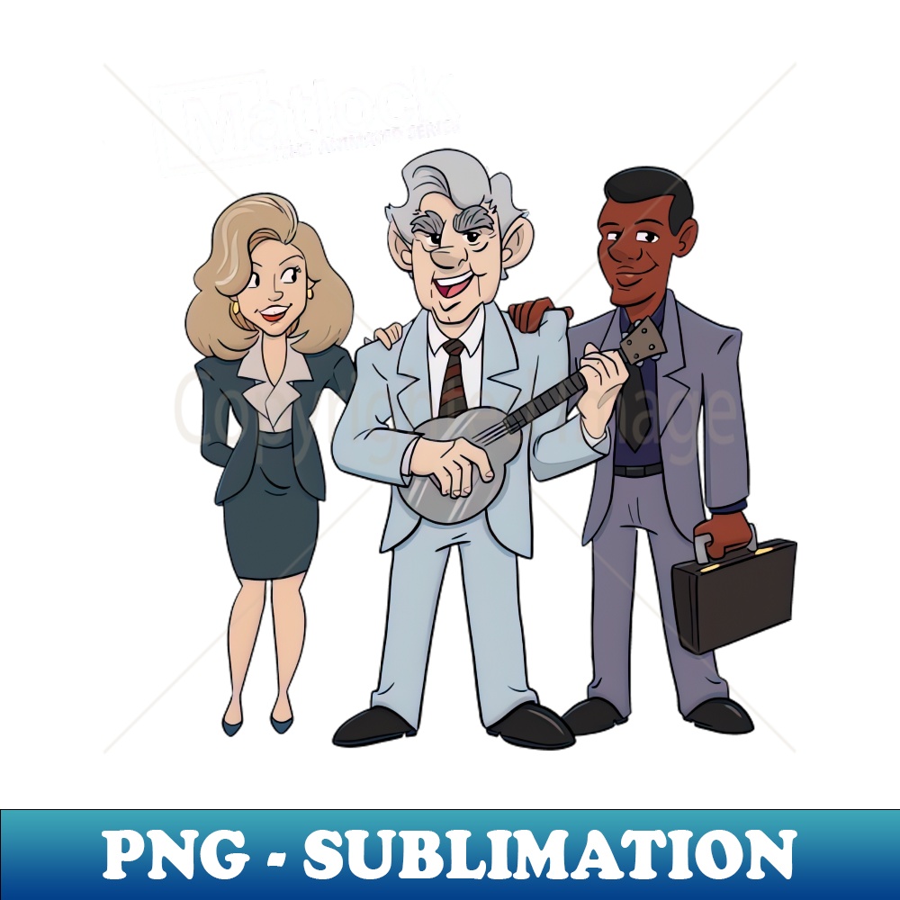 Matlock The Animated Series - Sublimation-Ready PNG File - T | Inspire ...