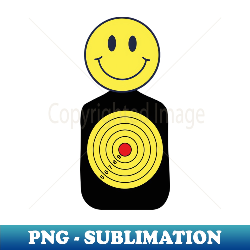 Smiley Face Target - Signature Sublimation PNG File - Perfec | Inspire ...