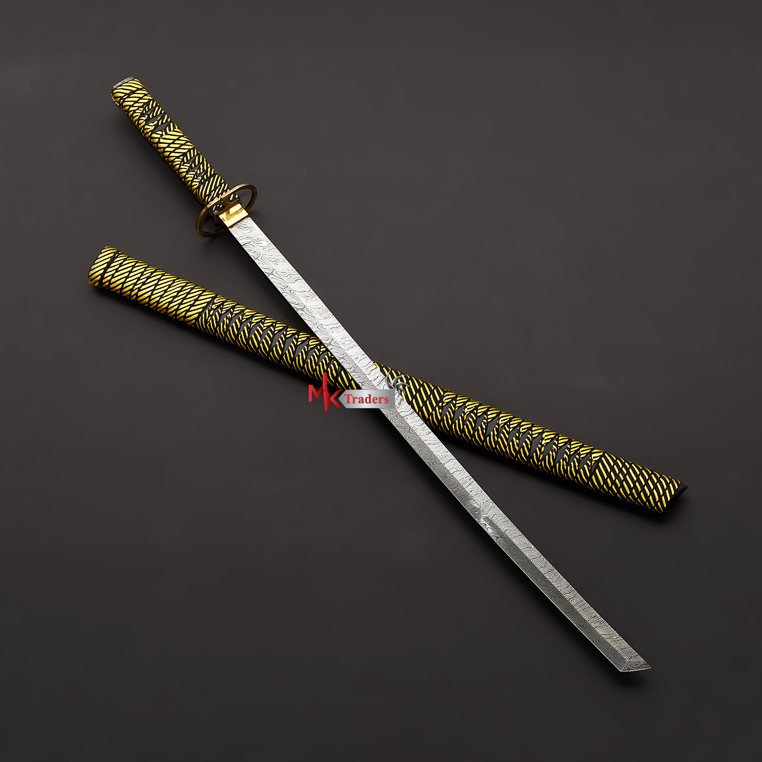 Damascus sword, handmade katana anime sword, hand-forged swo - Inspire ...