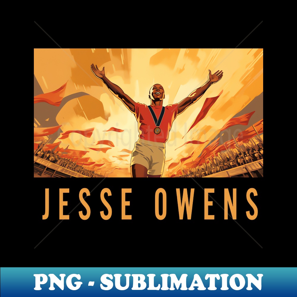 jesse owens clipart - Inspire Uplift