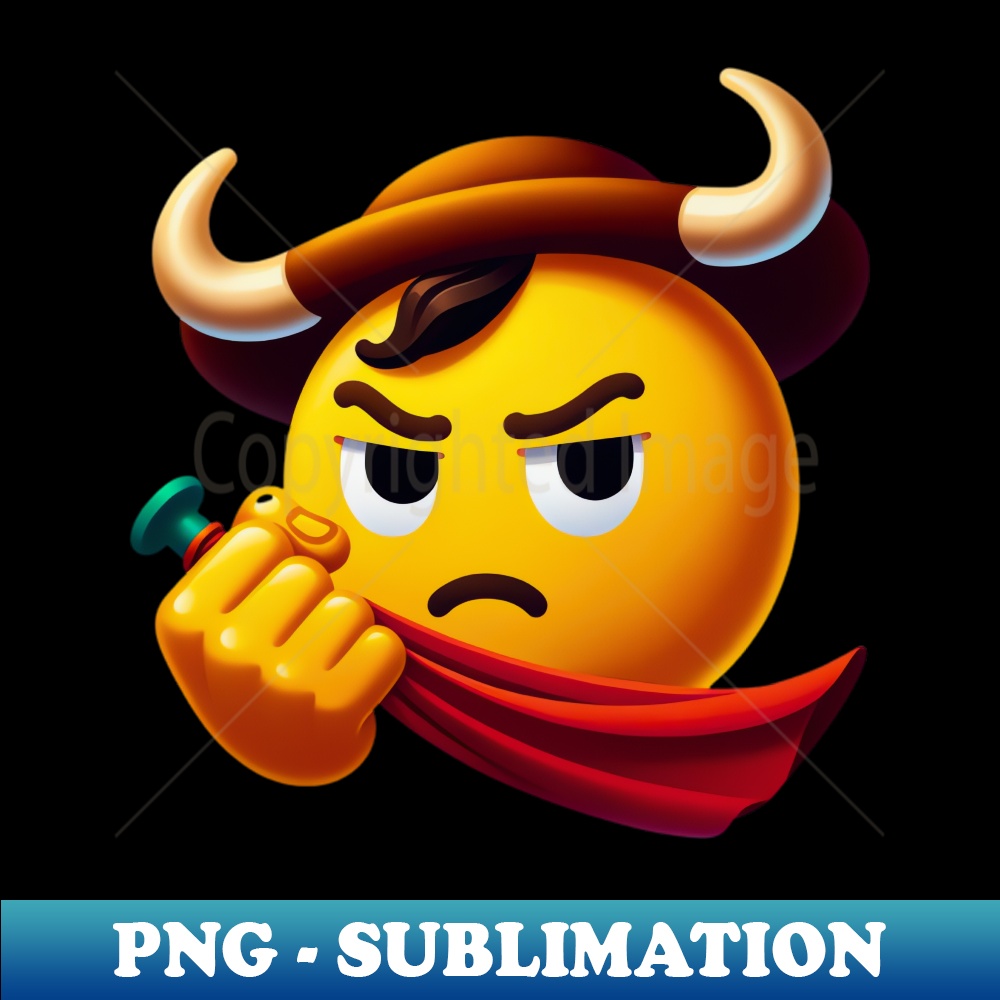 Step Into the Ring of Style Bullfighter Emoji Tee Thats a T | Inspire ...