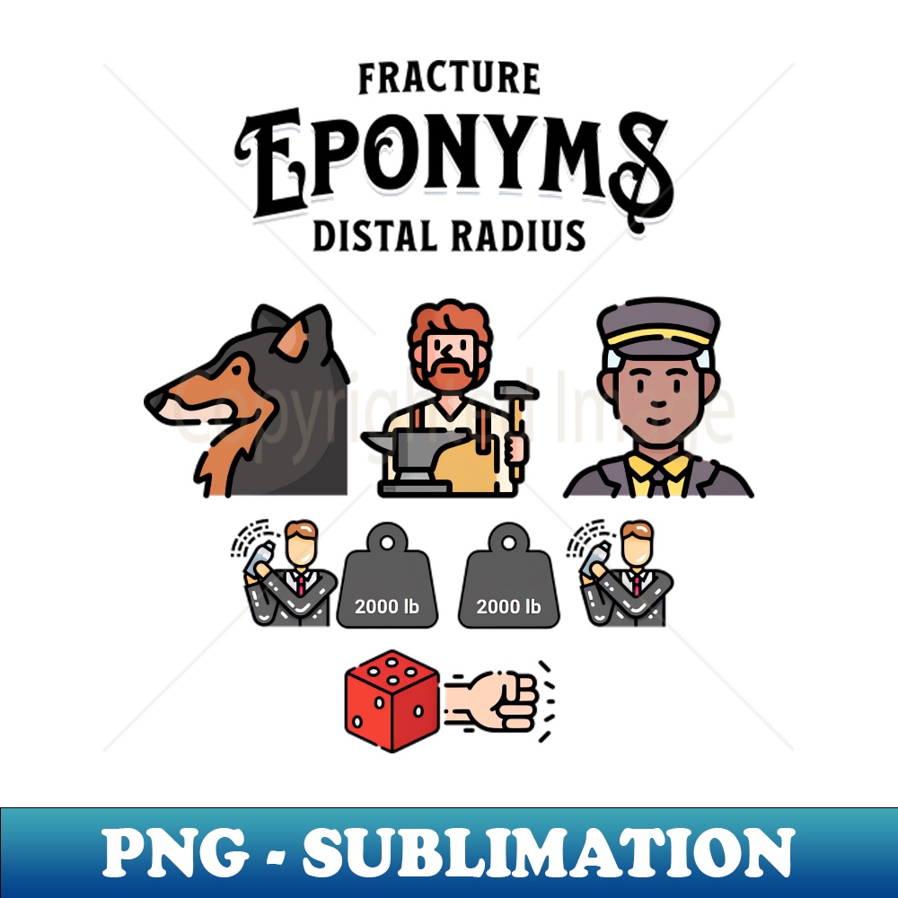 Distal Radius Fracture Eponyms - Digital Sublimation Downloa | Inspire ...