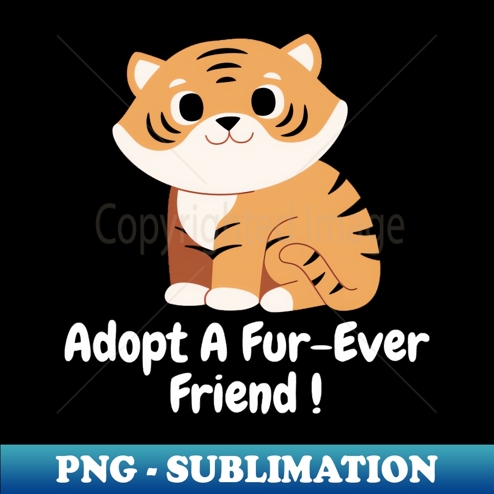 Adopt A Fur-Ever Friend - Premium PNG Sublimation File - Rev | Inspire ...