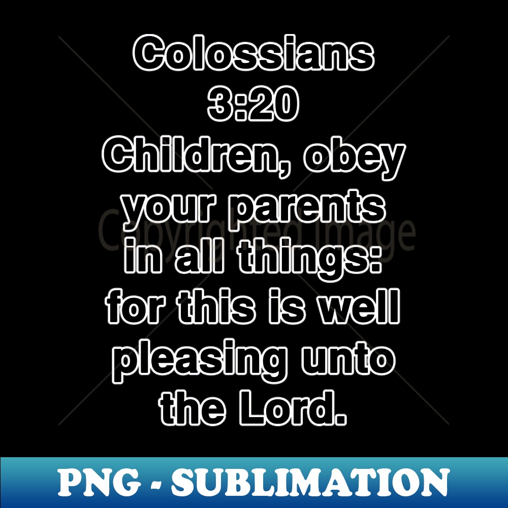 Colossians 320 King James Version KJV Bible Verse Typograph | Inspire ...