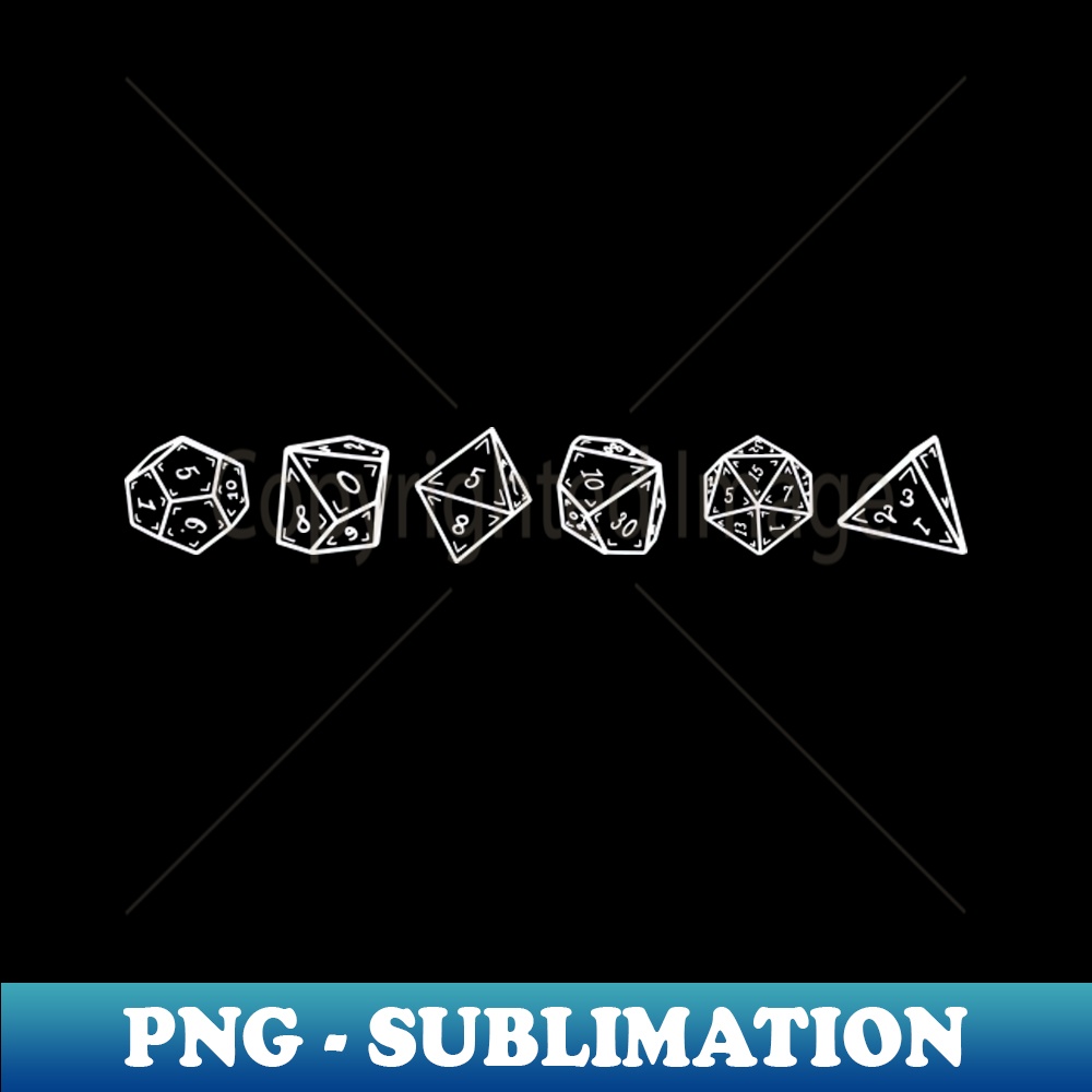 DND Dice Set - Special Edition Sublimation PNG File - Unleas | Inspire ...