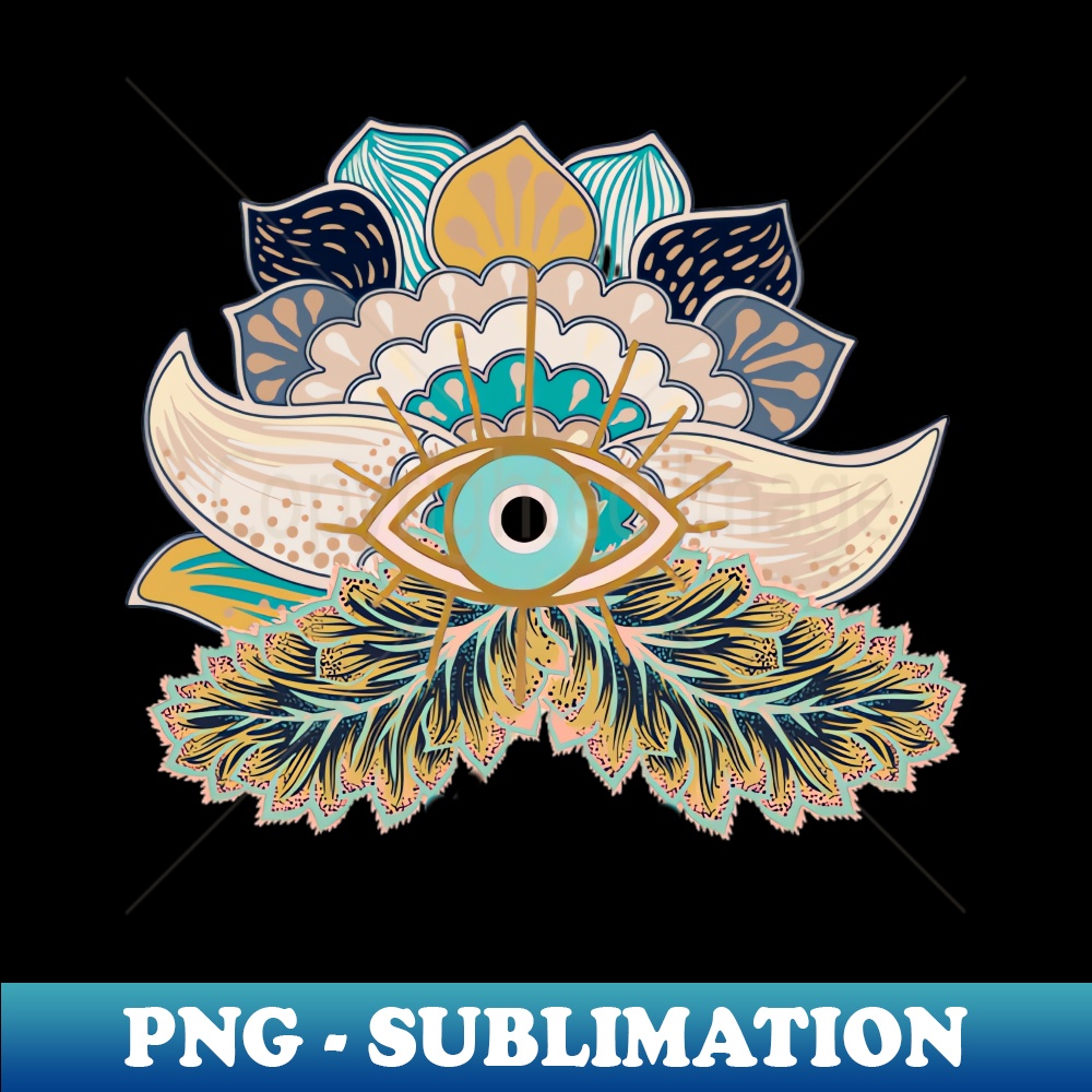 Vintage Evil Eye Karma Good Luck Charm - Instant Sublimation | Inspire ...