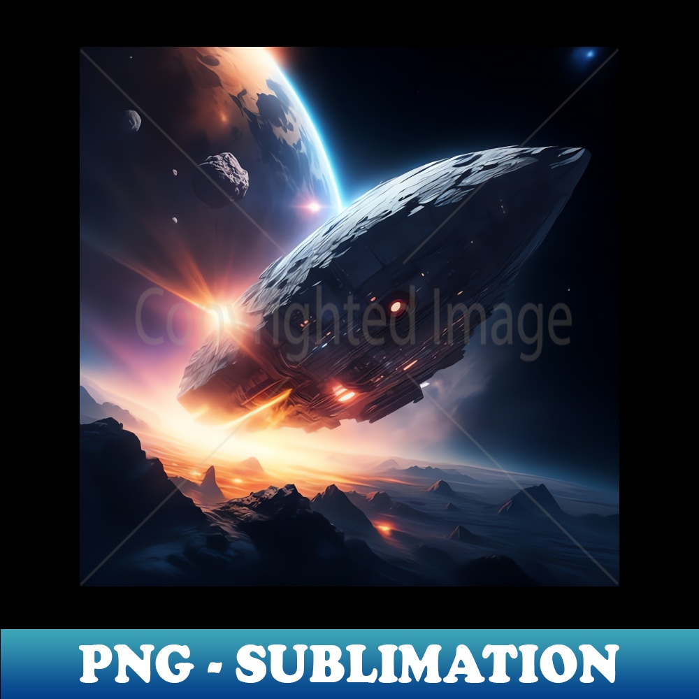 Escape from Celestial Peril - Exclusive PNG Sublimation Down | Inspire ...