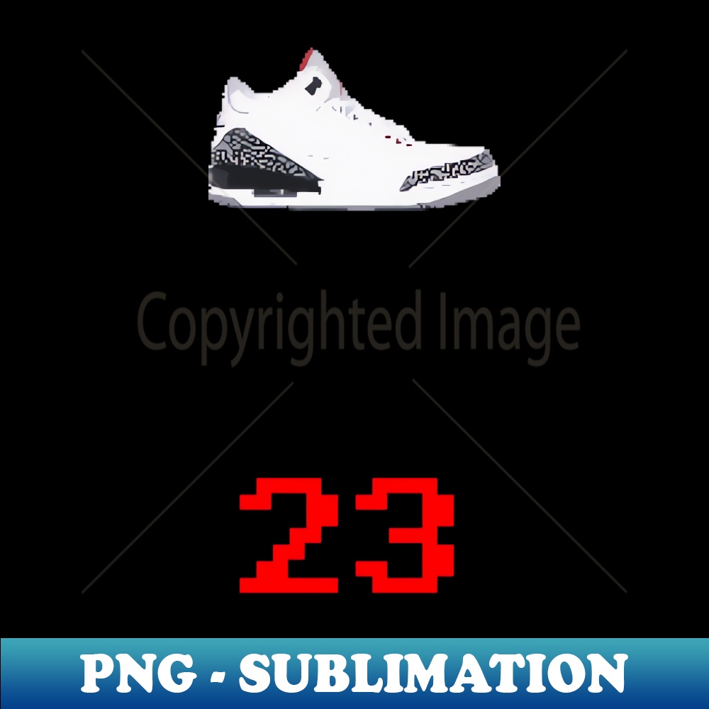 23 AIR JORDAN III RETRO PIXELATED ART SHOE COLLECTION - Deco | Inspire ...