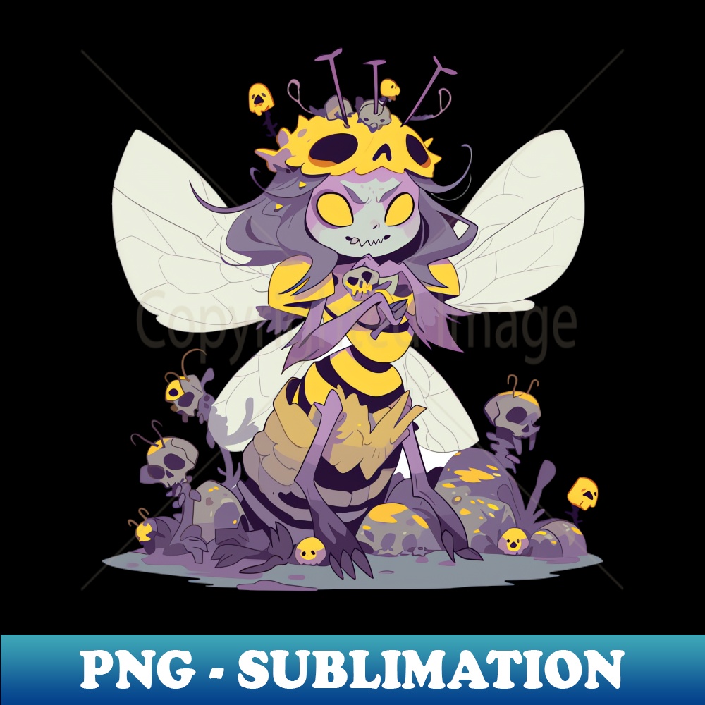 Halloween Queen Zombee - Spooky Month Monster - High-Quality | Inspire ...