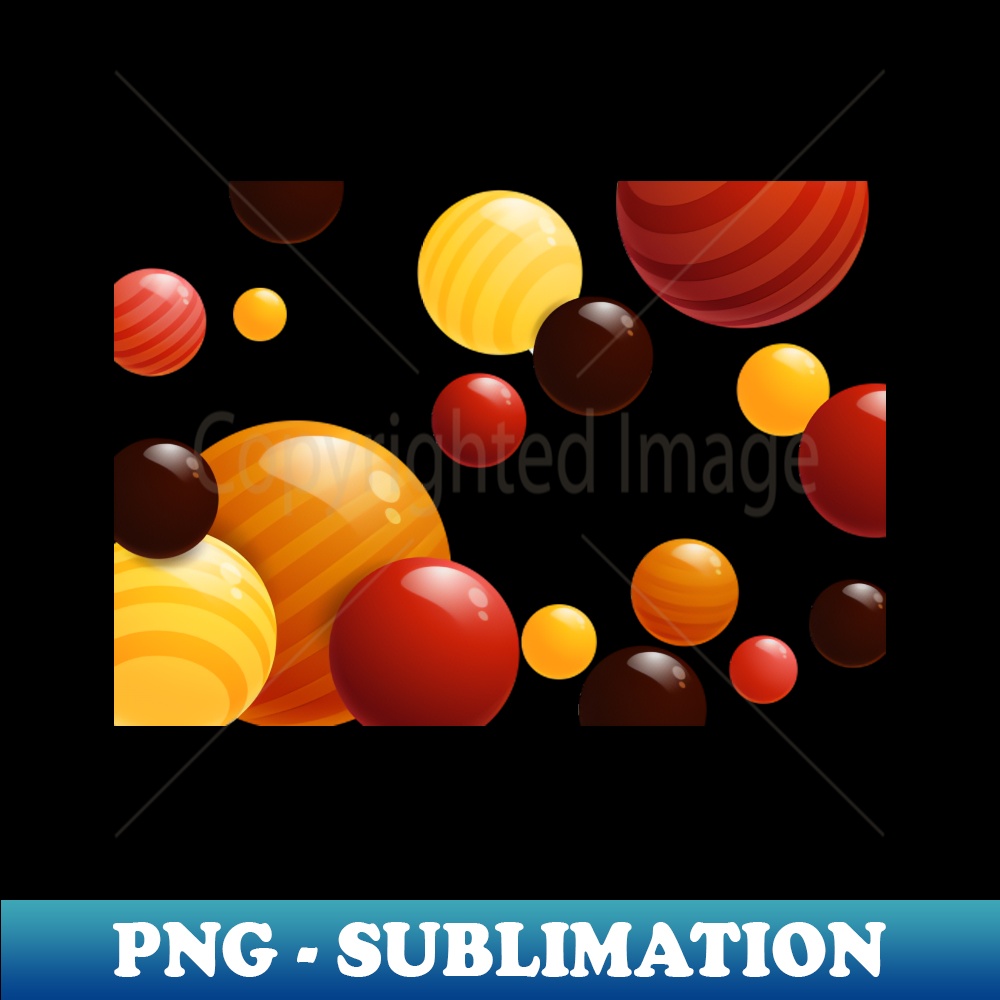 3D Spheres 2 - Premium Sublimation Digital Download - Perfec | Inspire ...