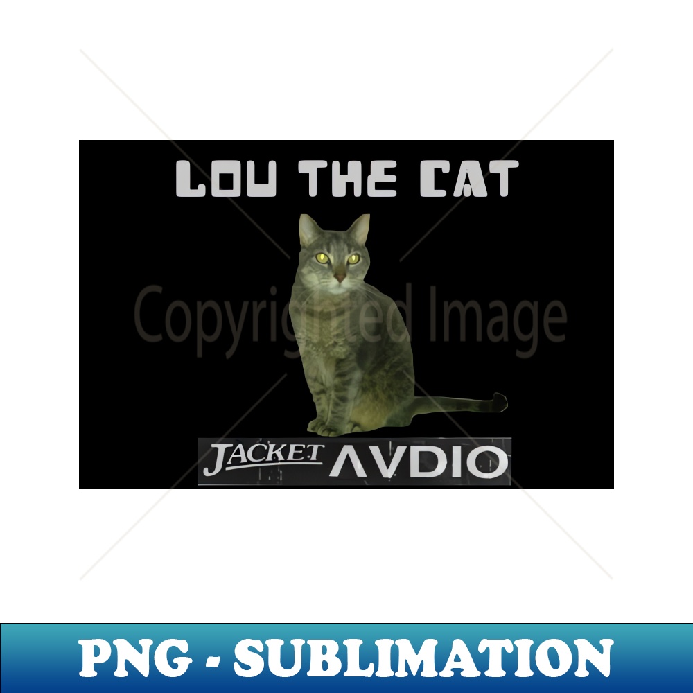 Lou The Cat - Artistic Sublimation Digital File - Perfect fo | Inspire ...