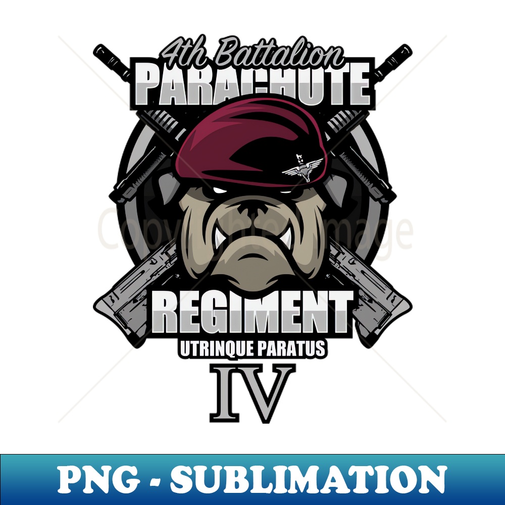 Parachute Regiment - 4th Battalion - PNG Transparent Sublima - Inspire ...