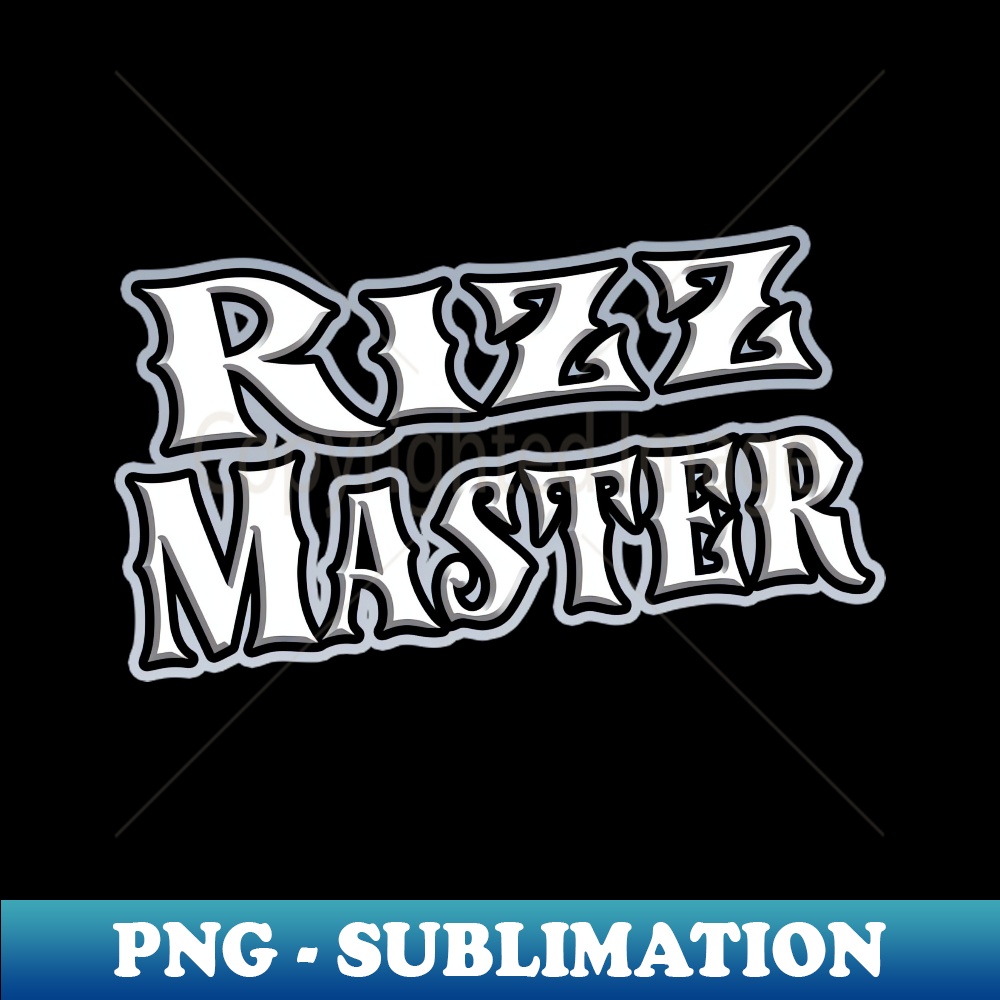Rizz Master - Modern Sublimation PNG File - Transform Your S - Inspire ...