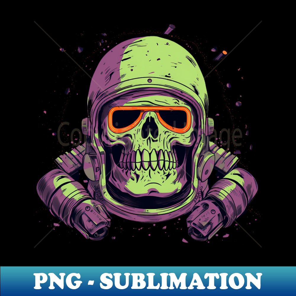 Cyberpunk Soldier Skull with Gas Mask - Professional Sublima | Inspire ...