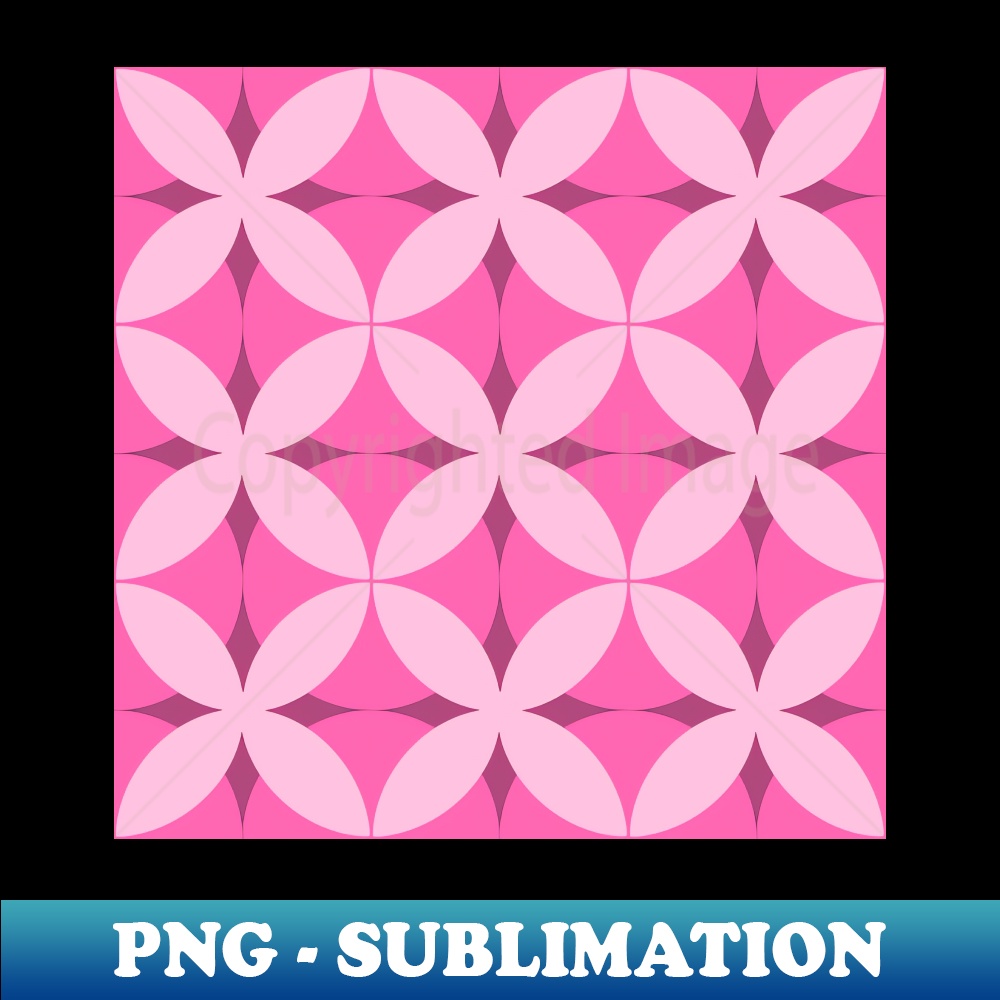 Shades of Pink Alabama Patchwork Pattern - Instant Sublimati | Inspire ...