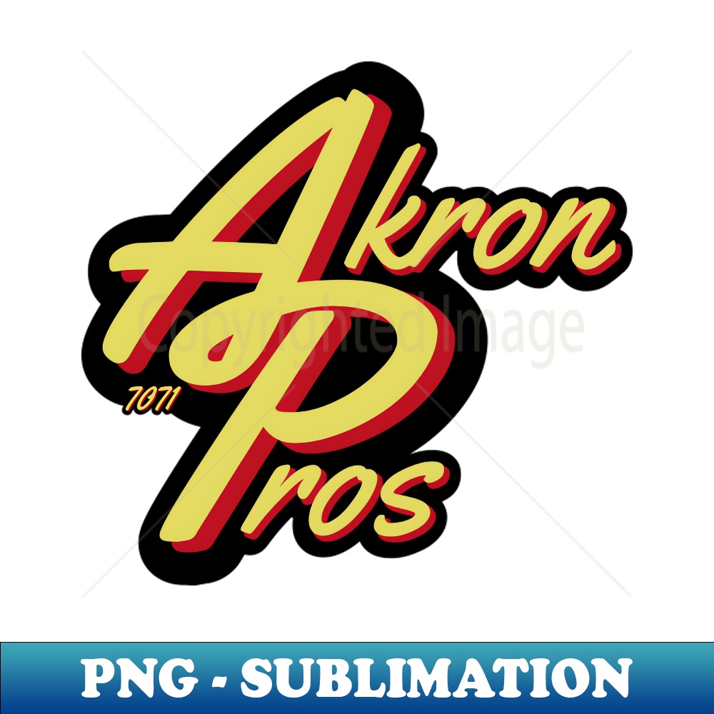 Modernized Akron Pros - Premium Sublimation Digital Download | Inspire ...