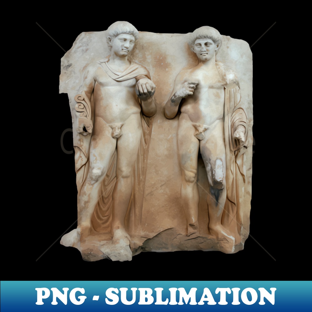 Two Princes Roman Sebasteion Relief Sculpture Cut Out - PNG | Inspire ...