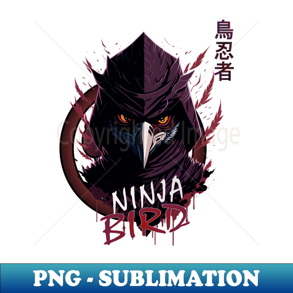 Ninja Bird - Unique Sublimation PNG Download - Enhance Your | Inspire ...
