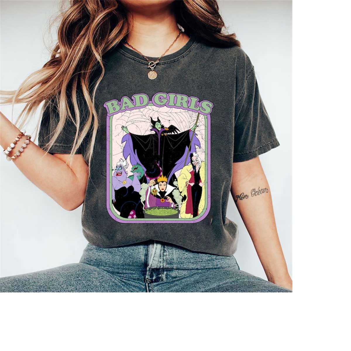 Retro Villains Halloween Shirt, Villains Squad Shirt, Disney | Inspire ...