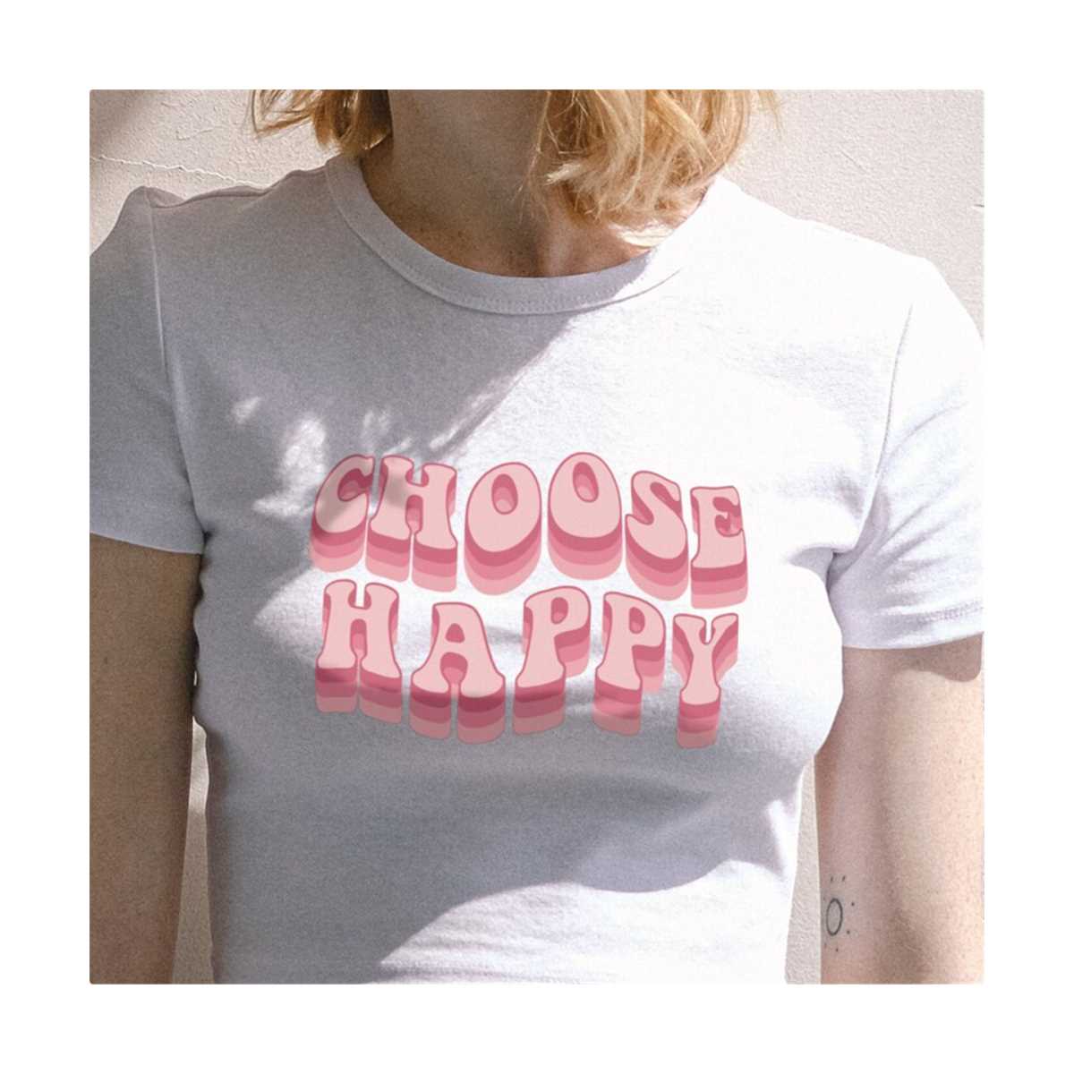 Choose Happy Svg | Inspire Uplift