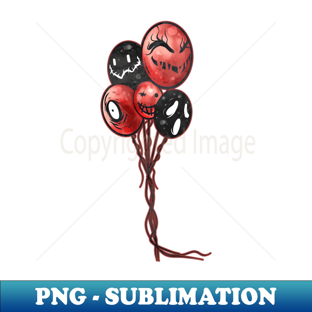 Scary Ghost Spirit Monster Balloons Halloween - High-Quality | Inspire ...