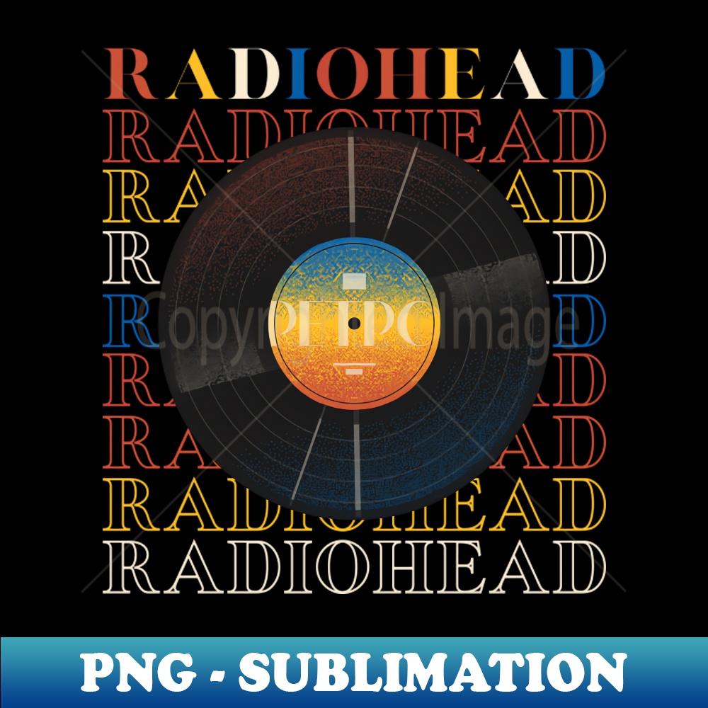 Radiohead vinyl record retro vintage - Aesthetic Sublimation - Inspire ...