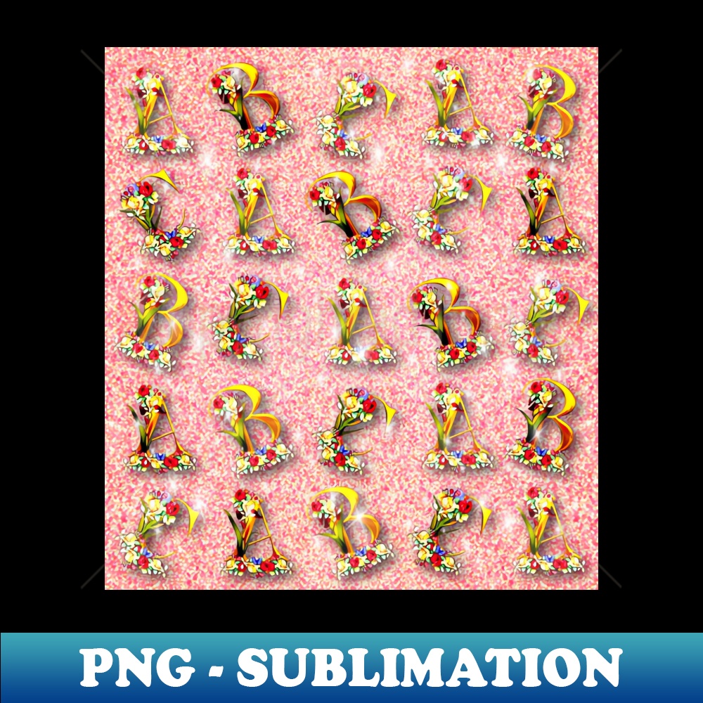 Sparkling Typography Pattern - PNG Transparent Sublimation D - Inspire ...