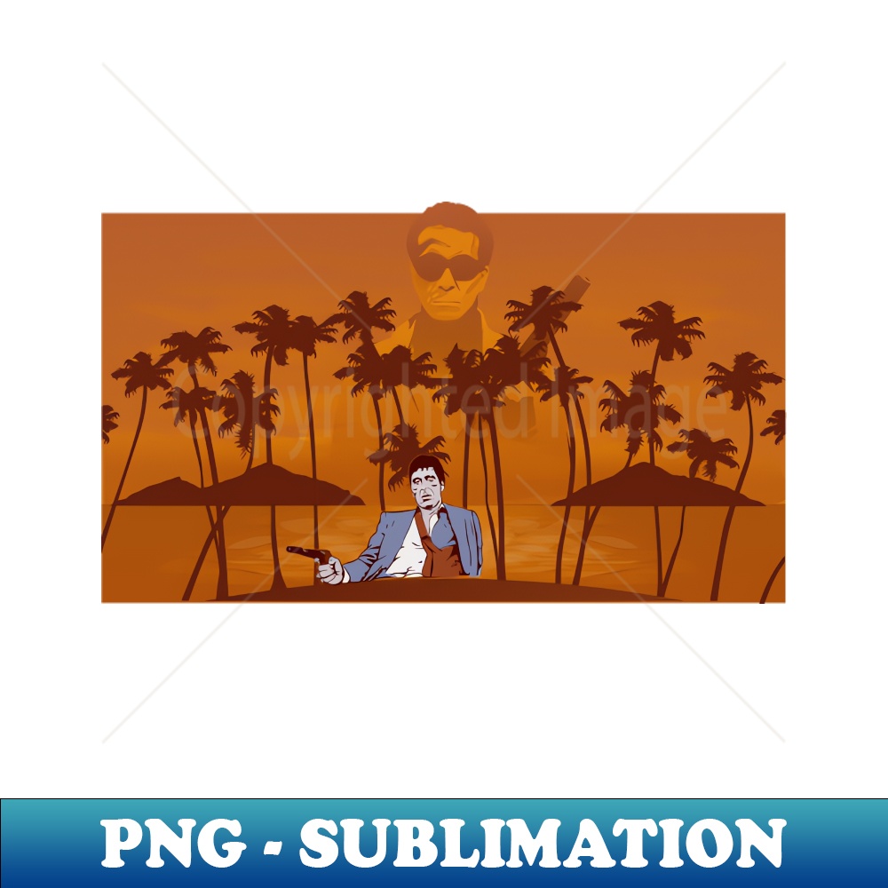 scarface and the hitman - PNG Transparent Digital Download F | Inspire ...