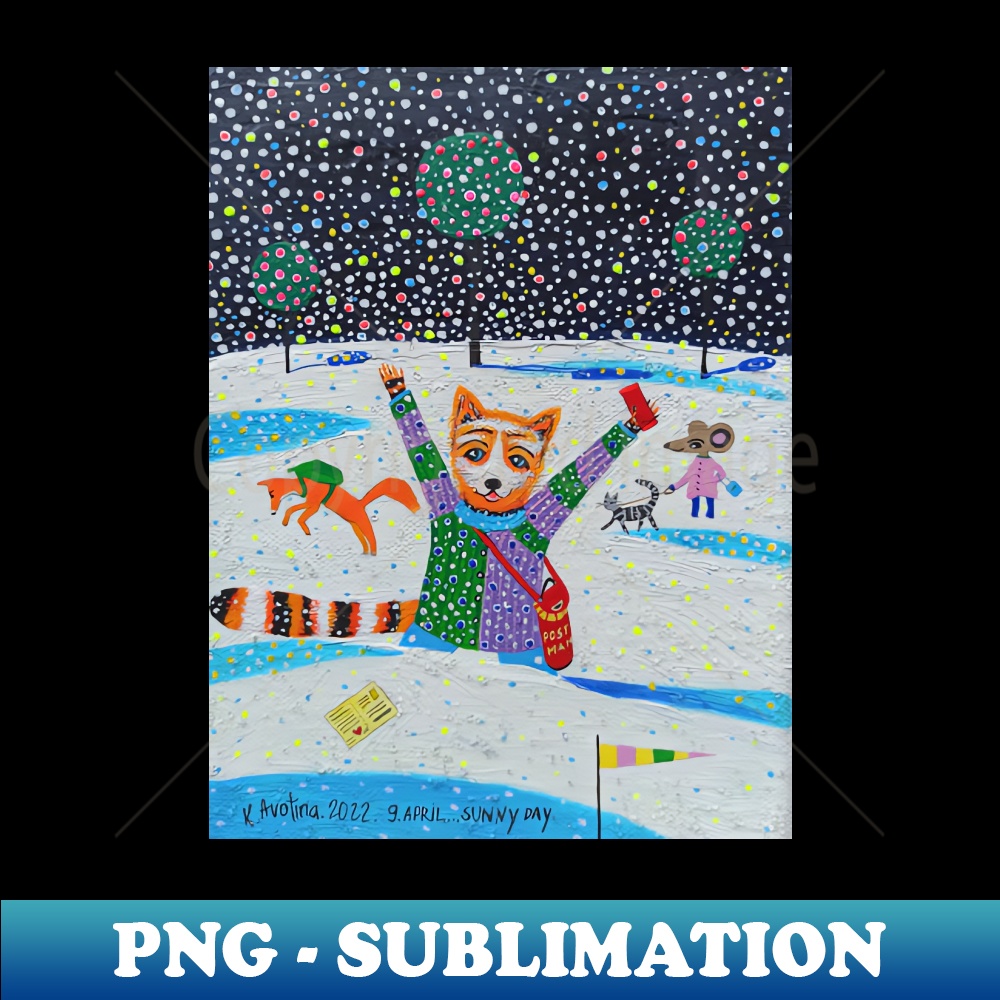The Letter From Mr Spring - Stylish Sublimation Digital Down - Inspire ...