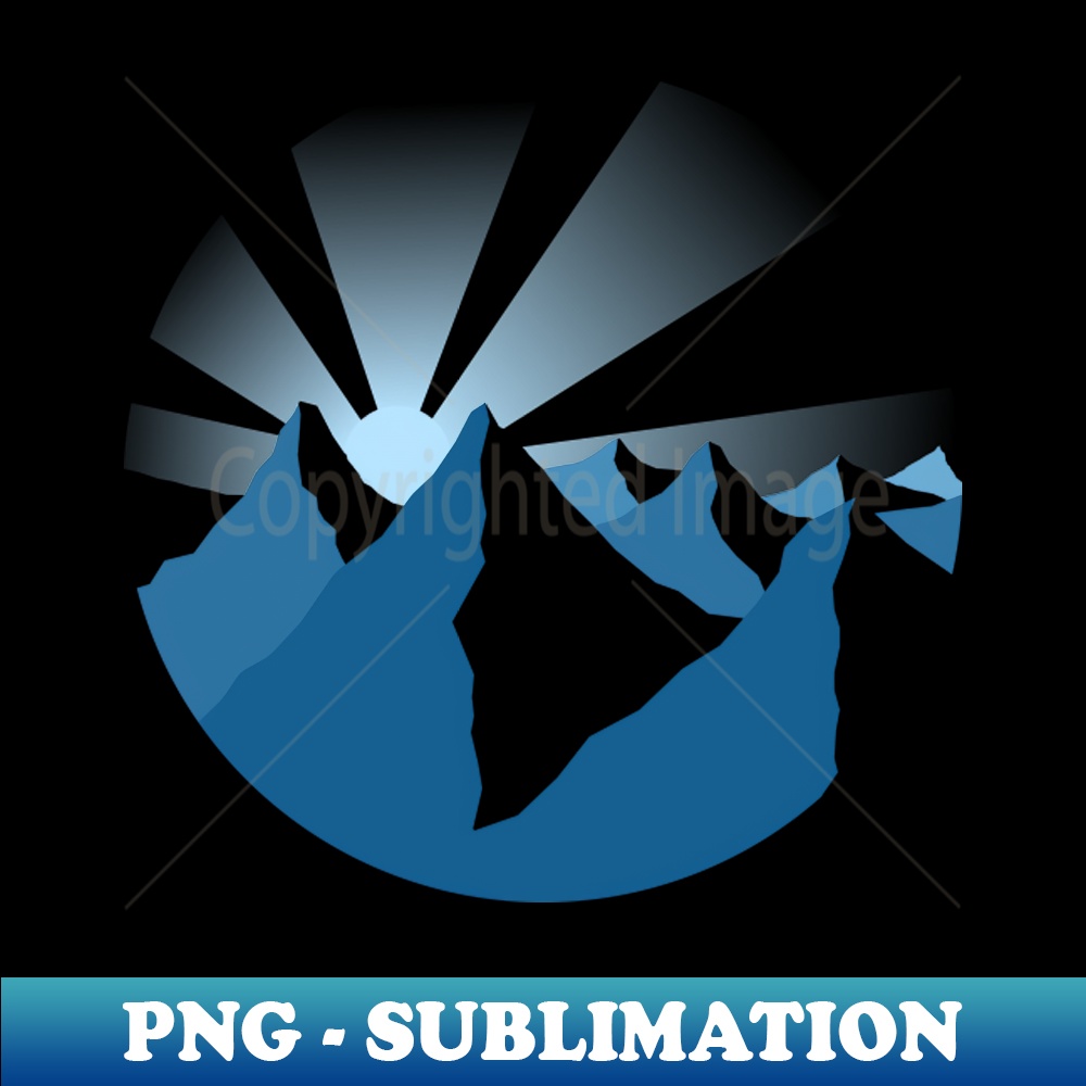 Mountains Silouette - Exclusive PNG Sublimation Download - S | Inspire ...