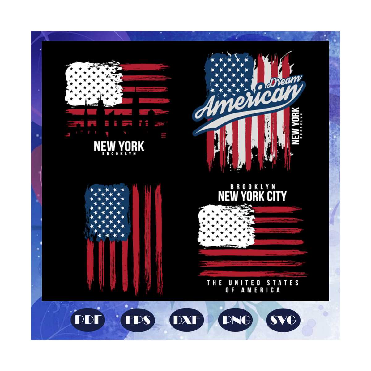 America flag bundle svg, independence day svg, american flag | Inspire ...