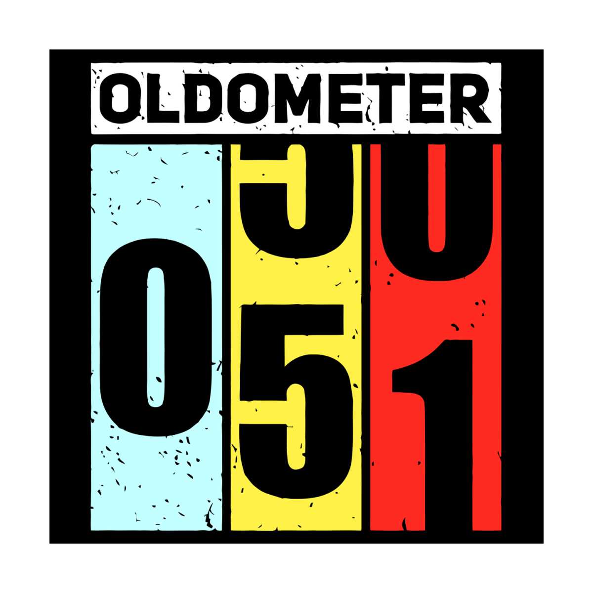Oldometer 5051 Svg, Birthday Svg, Oldometer 5051 Svg, Funny | Inspire ...