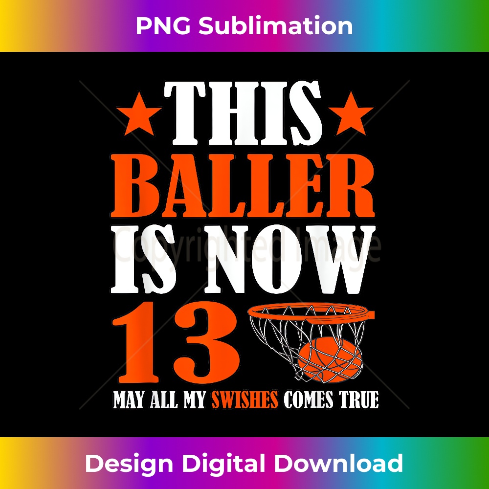 Happy 13th Birthday 13 Year Old Basketball 13th Birt - Conte | Inspire ...