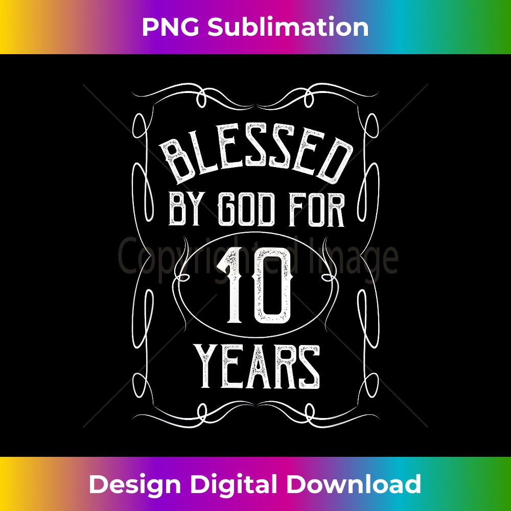 10 Year Old Blessed by God for 10 Years 2013 10th Birthd - B | Inspire ...