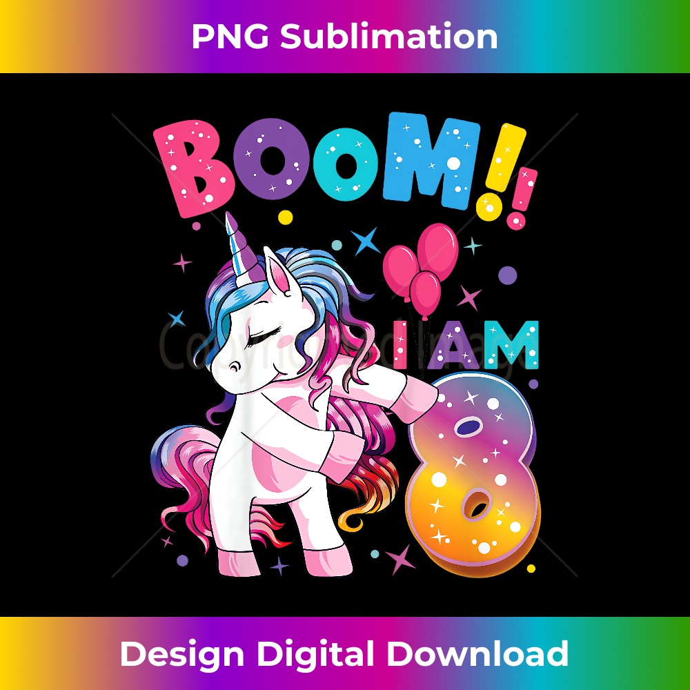 Kids 8 Years Old Unicorn Flossing 8th Birthday Girl Unicorn | Inspire ...