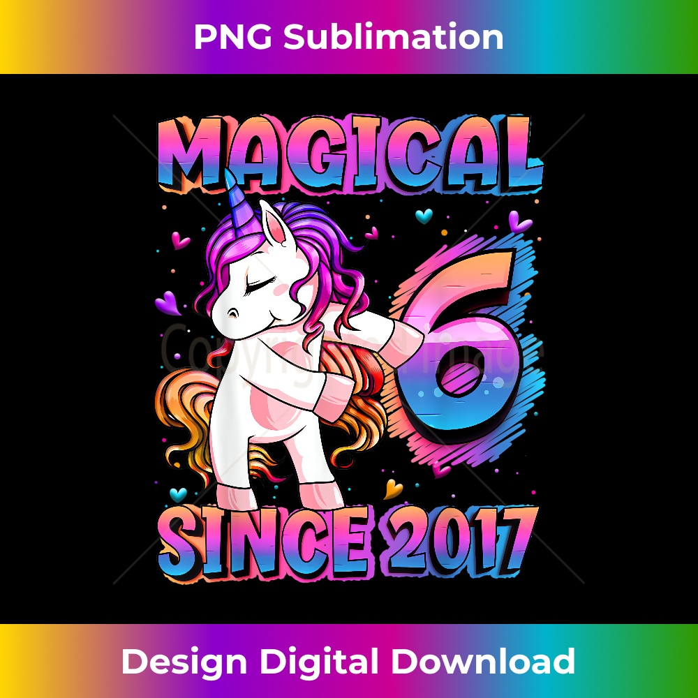 6 Years Old Unicorn Flossing 6th Birthday Girl Unicorn P - S | Inspire ...