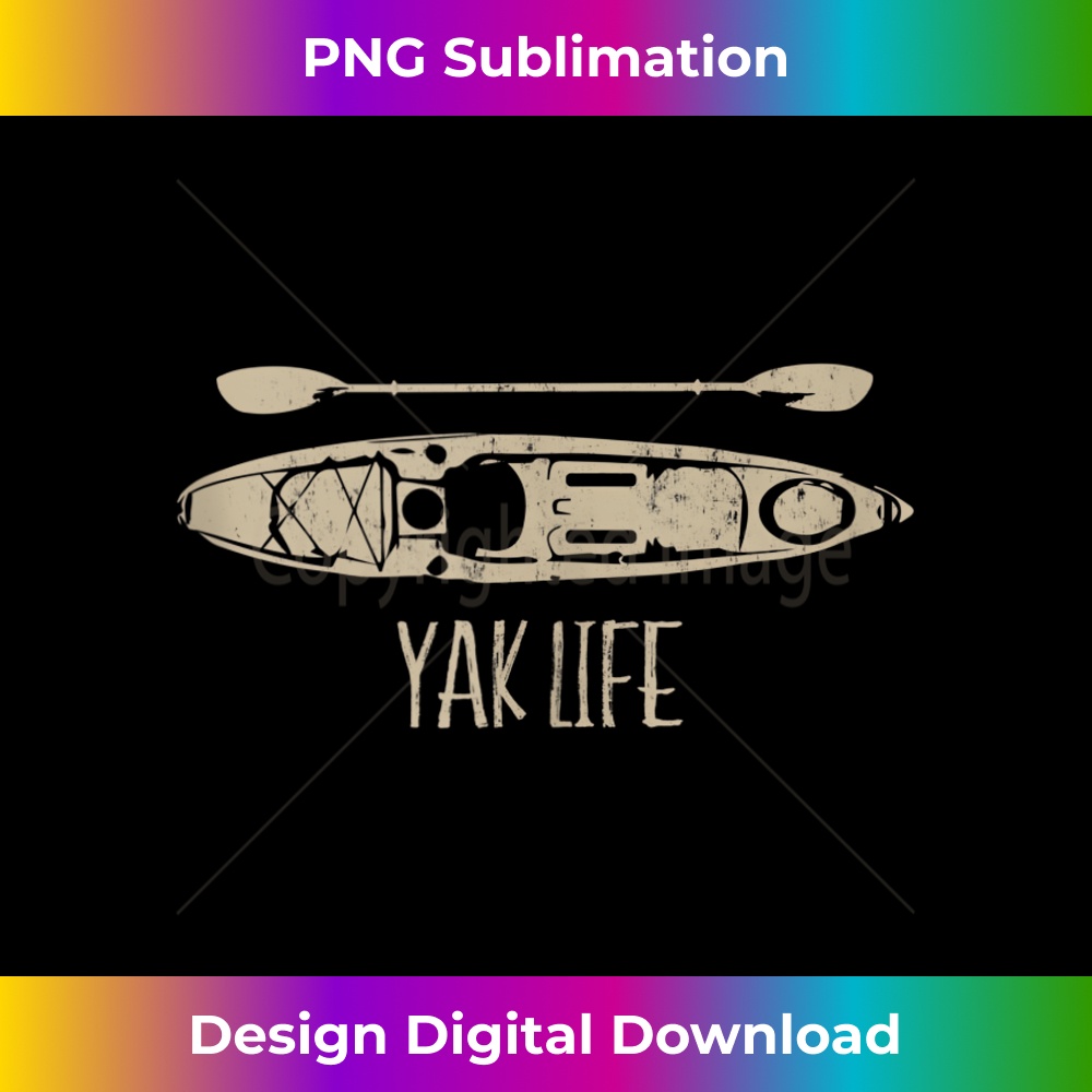 Yak Life Shirt, Kayak Life Kayaking and Paddling Tank - Time | Inspire ...