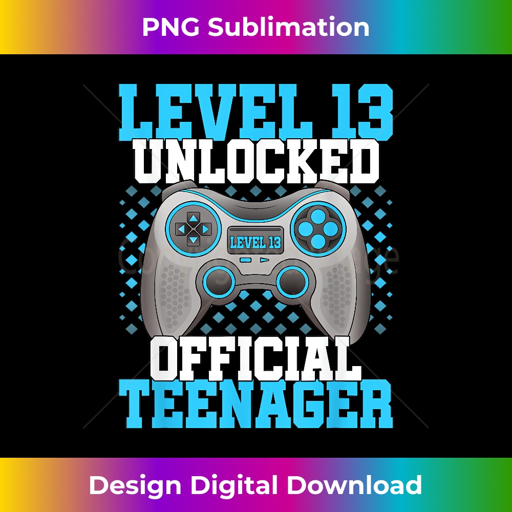 Level 13 Unlocked 13th Birthday Official Teenager Ga - Urban | Inspire ...