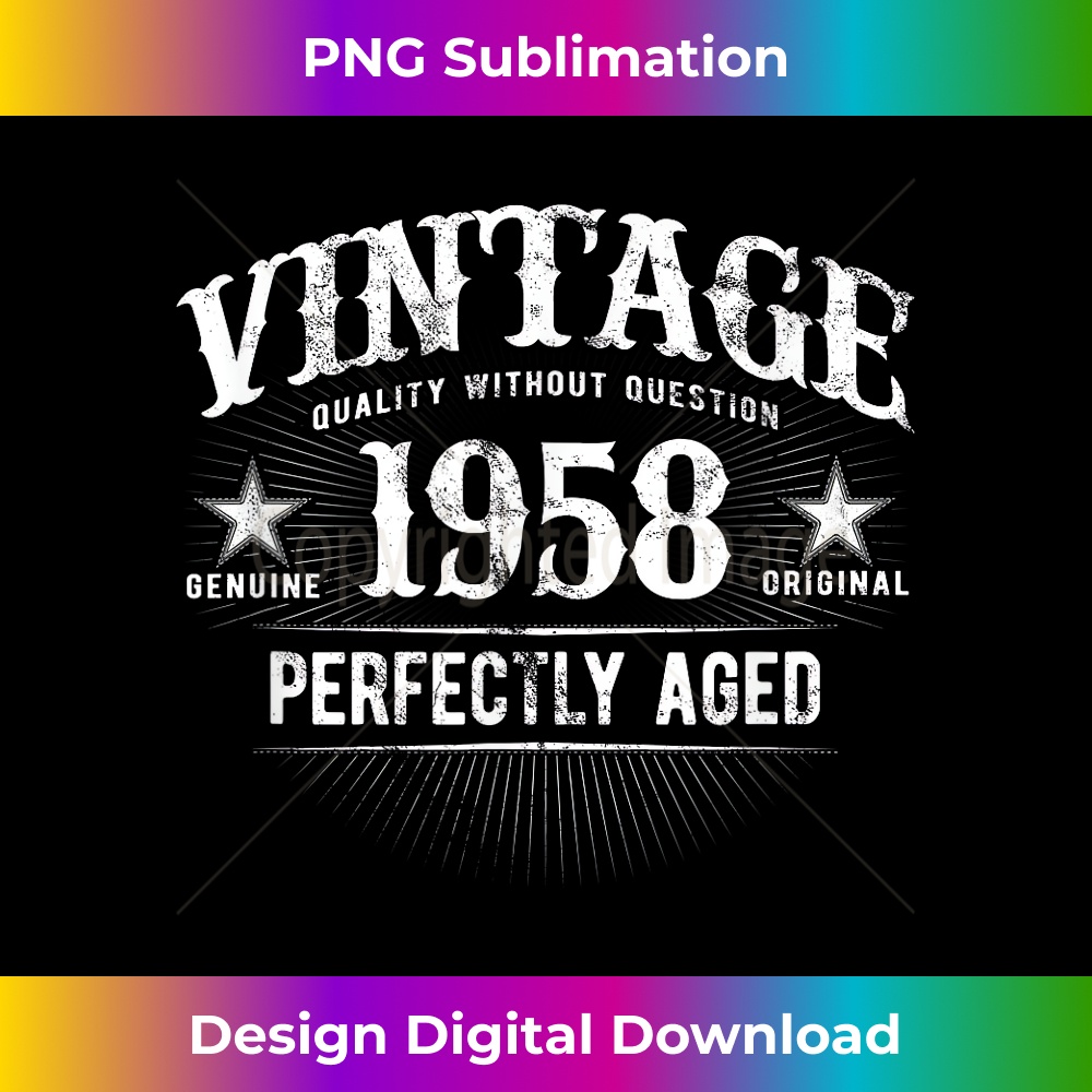 Vintage Born In 1958 Classic 65th Birt - Bohemian Sublimatio | Inspire ...
