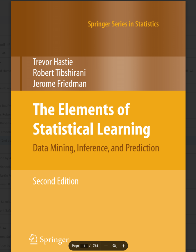 The Elements of Statistical Learning | Inspire Uplift