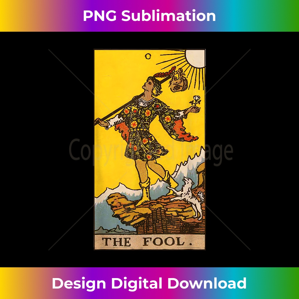 The Fool Tarot Card Major Arcana Card Ze - Classic Sublimati | Inspire ...