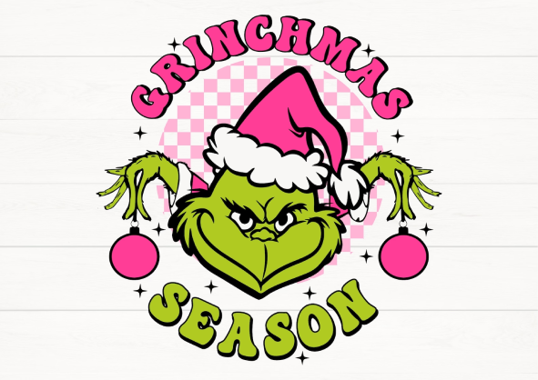 Pink Grinch Christmas PNG Bundle Christmas Gifts Christmas P | Inspire ...