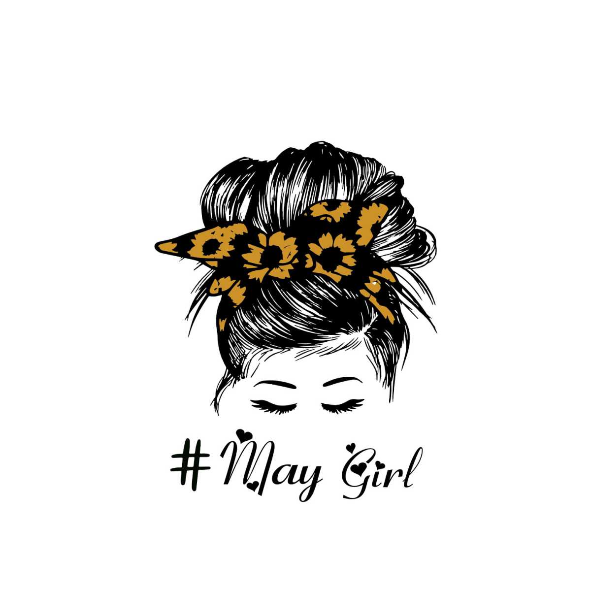 May Girl Svg, Birthday Svg, Happy Birthday Svg, May Svg, Bor - Inspire ...